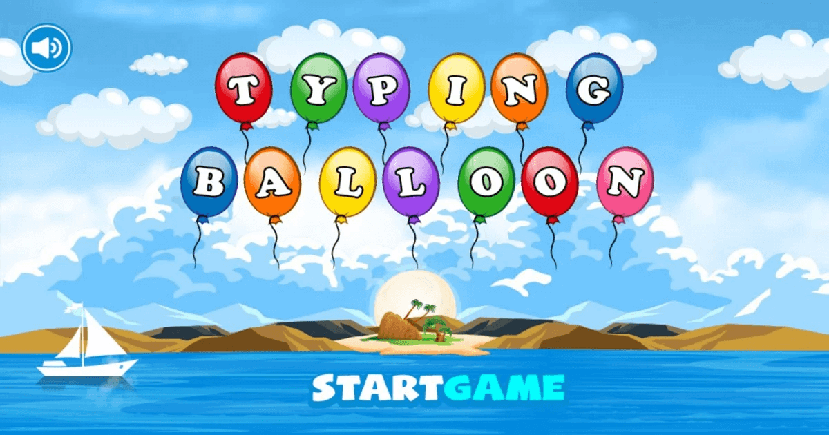Typing Balloon Typing Games